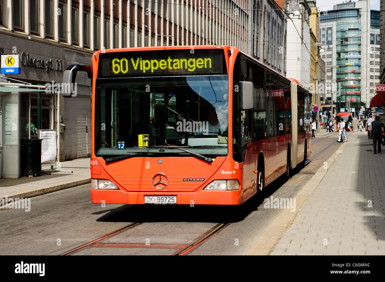 Norwegian bus hi-res stock photography and images - Alamy
