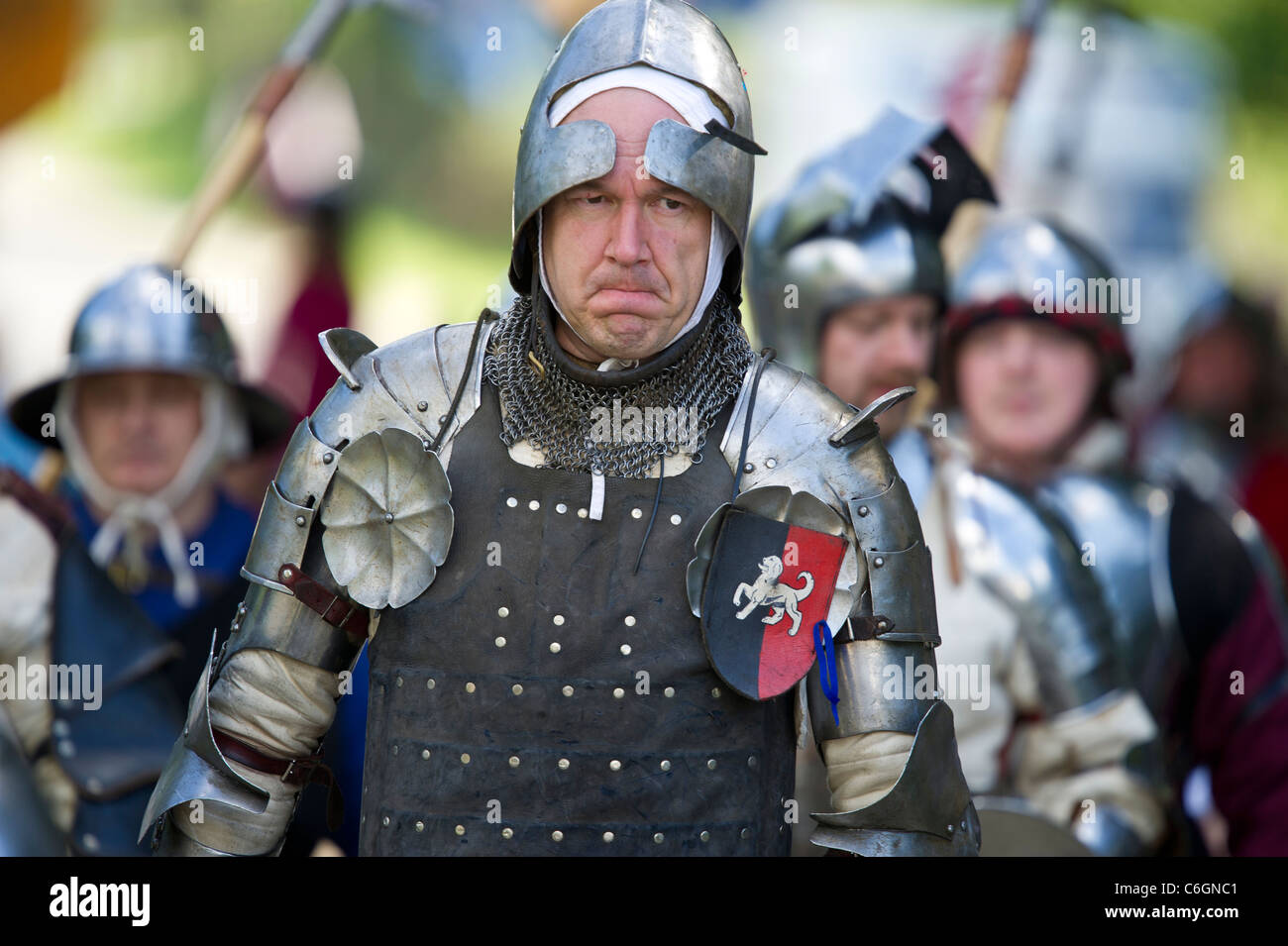 Medieval Man At Arms