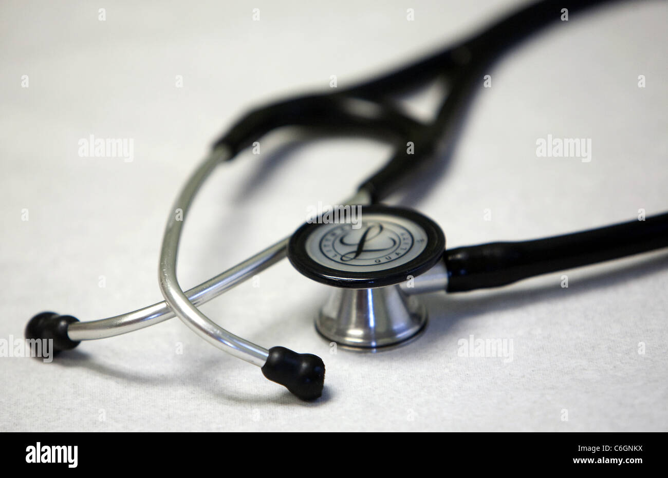 Detail shot of stethoscope Stock Photo - Alamy