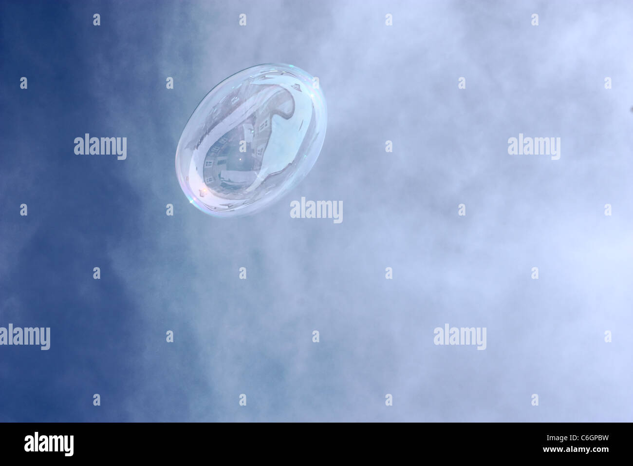 Air bubble in front of the sky Stock Photo - Alamy