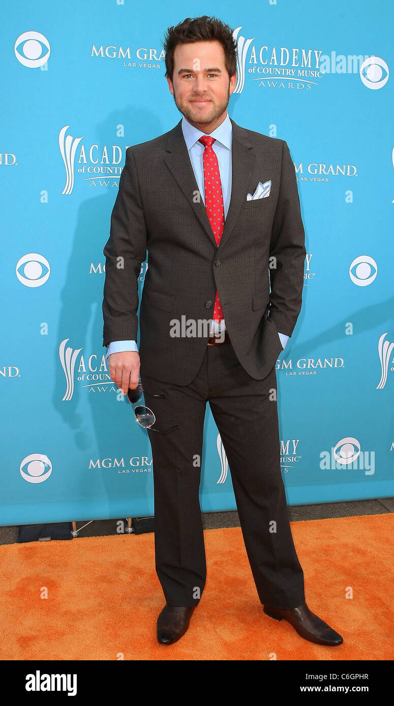 David Nail The 45th Annual Academy of Country Music Awards at the MGM ...