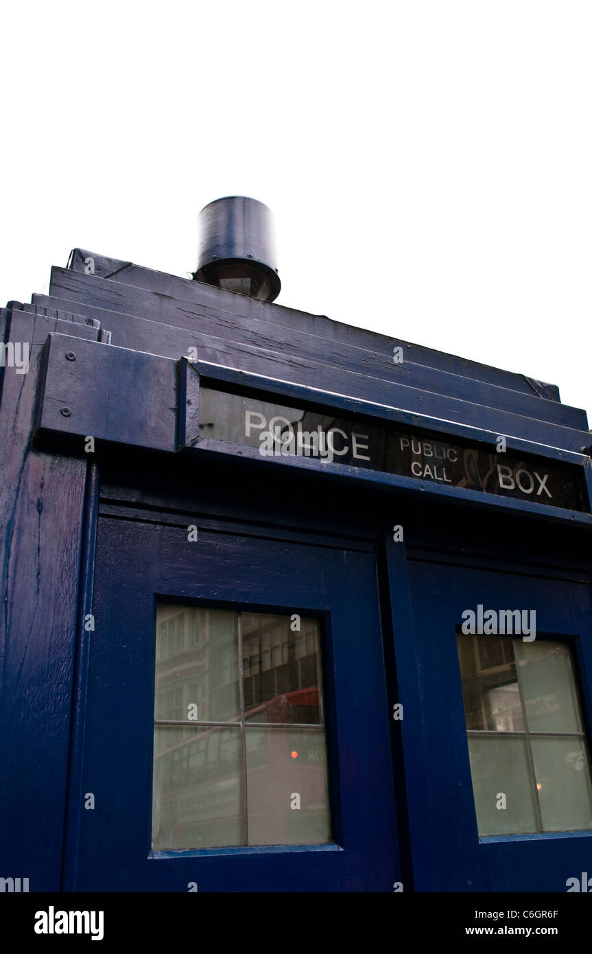 Old Police Box Stock Photo - Alamy