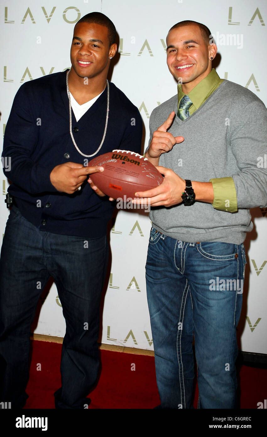 Lance Moore and Pierre Thomas Superbowl champions Lance Moore and ...