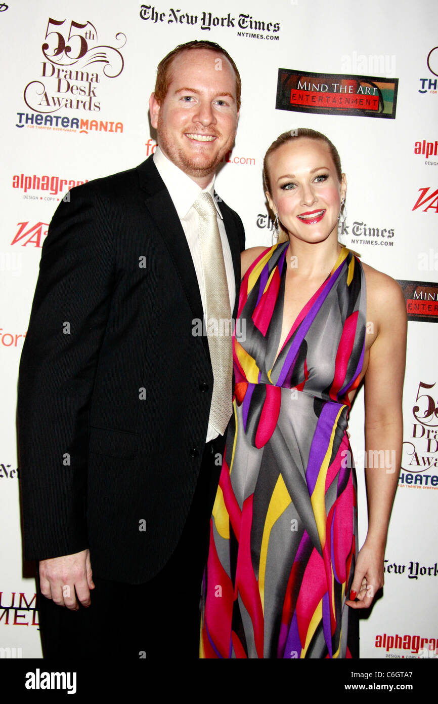 Darren Goldstein and Katie Finneran 55th Annual Drama Desk Awards held ...