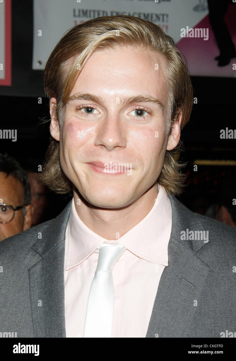 Zach attending the opening of the off-broadway play 'My Trip Down The ...