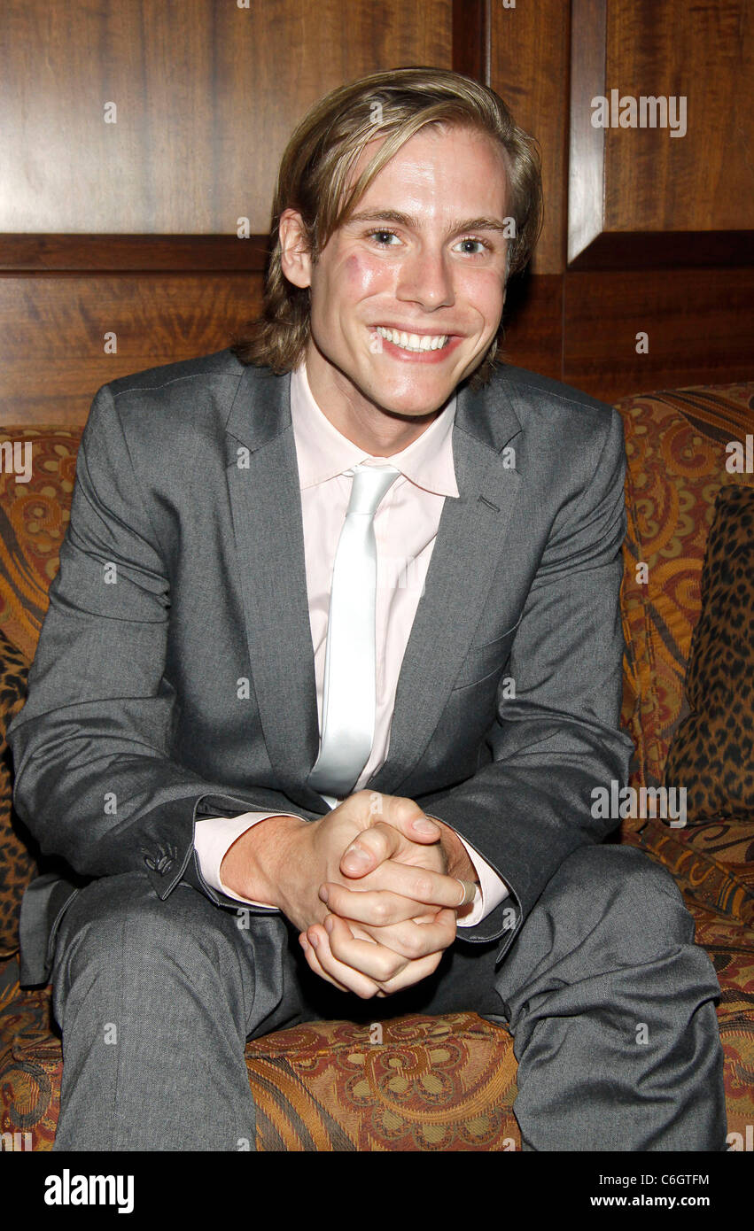 Zach attending the opening of the off-broadway play 'My Trip Down The ...