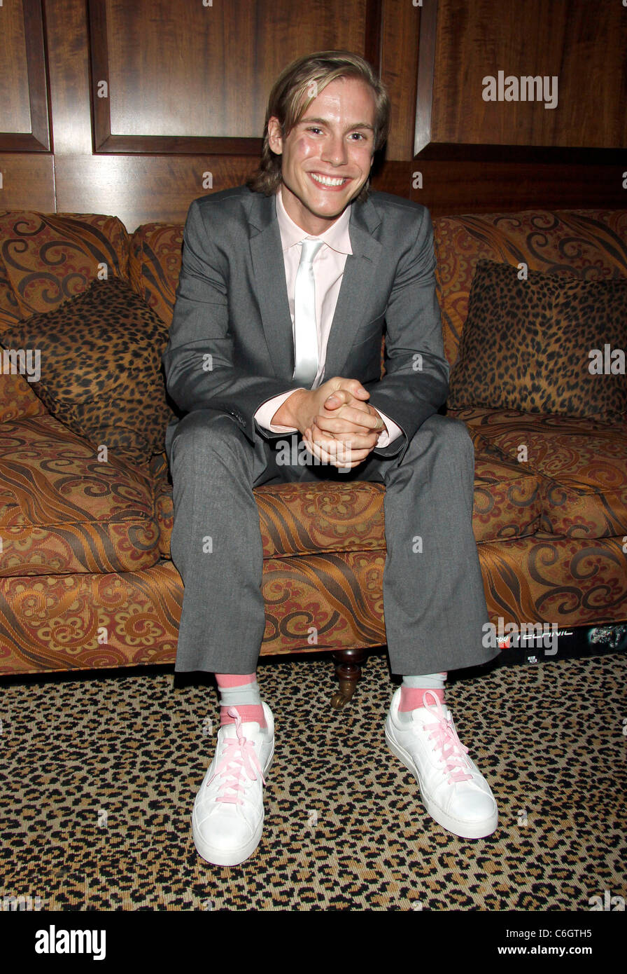 Zach attending the opening of the off-broadway play 'My Trip Down The ...