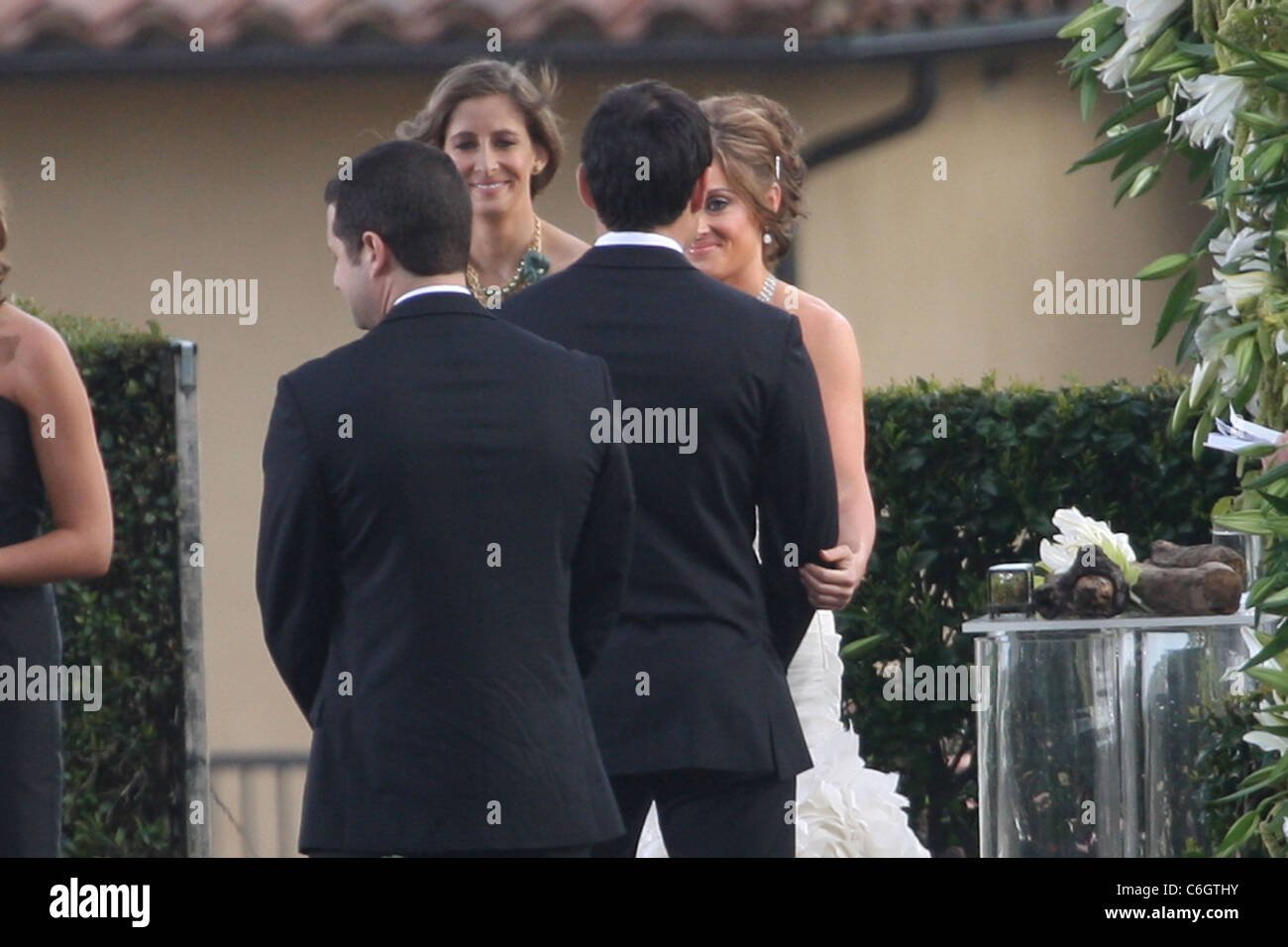 The bachelor wedding of Jason Mesnick and Molly Malaney held at ...