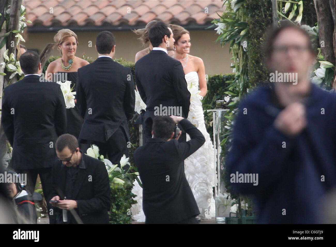 The bachelor wedding of Jason Mesnick and Molly Malaney held at ...