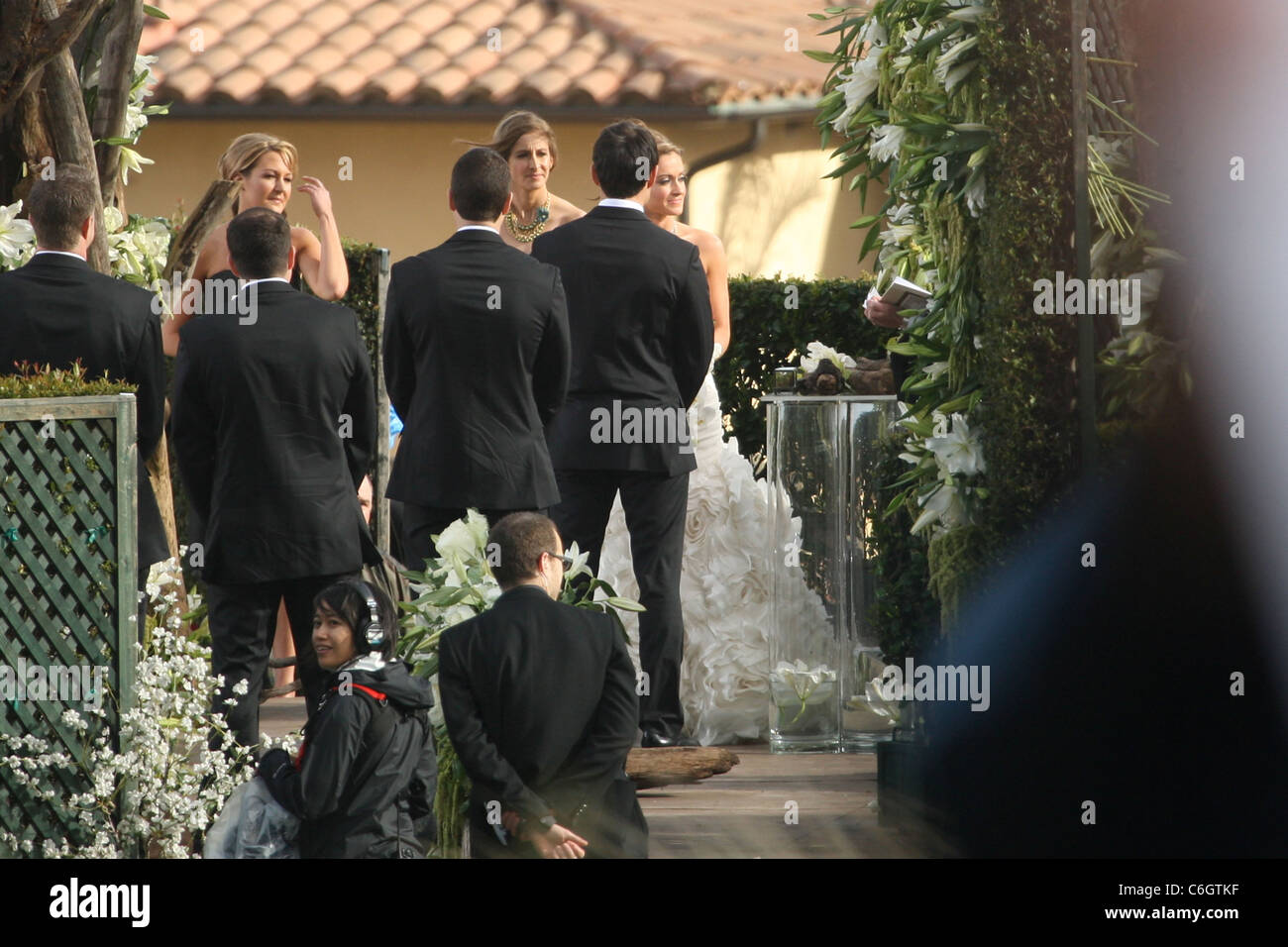 The bachelor wedding of Jason Mesnick and Molly Malaney held at ...