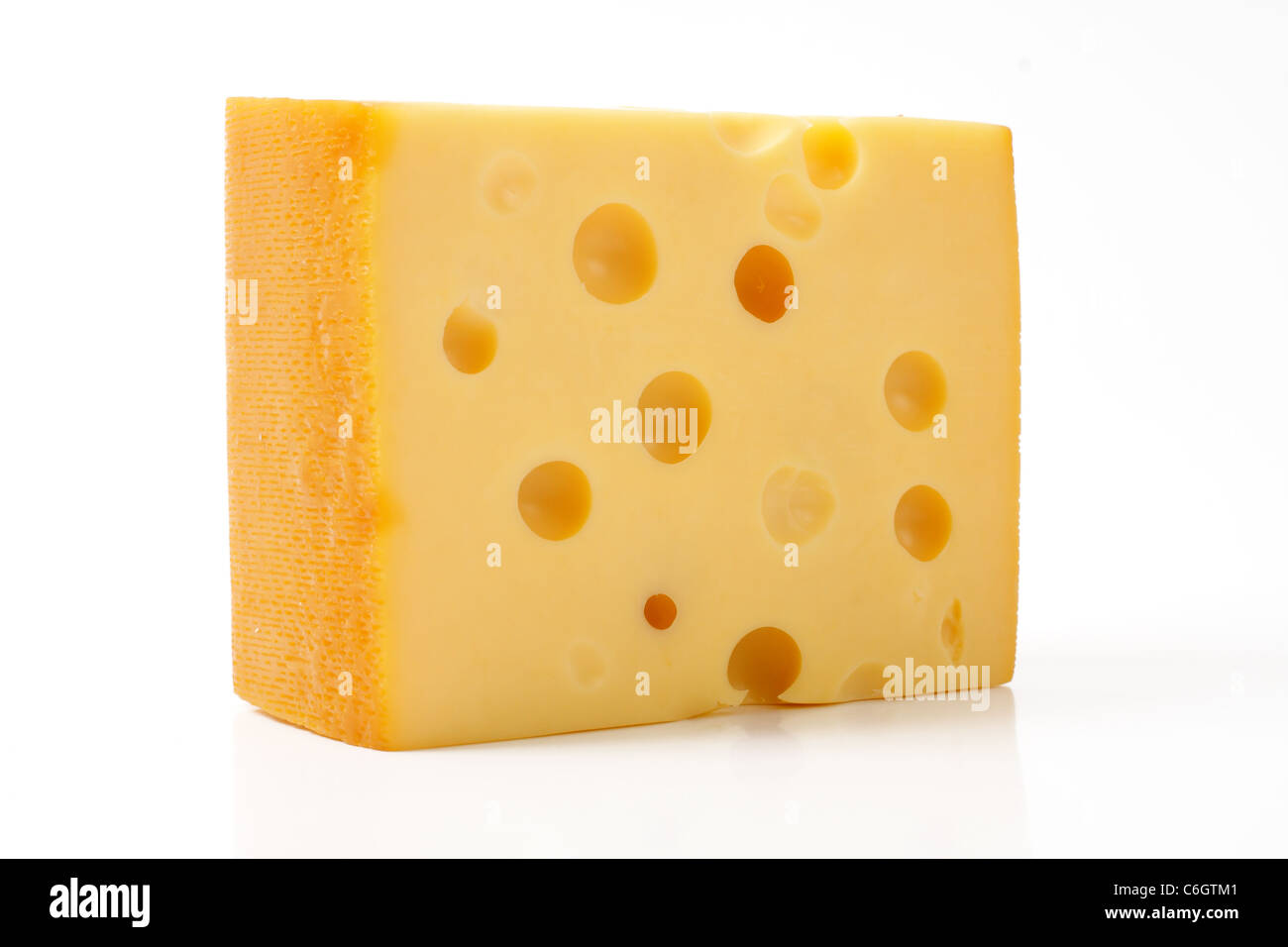cheese isolated on a white background Stock Photo - Alamy