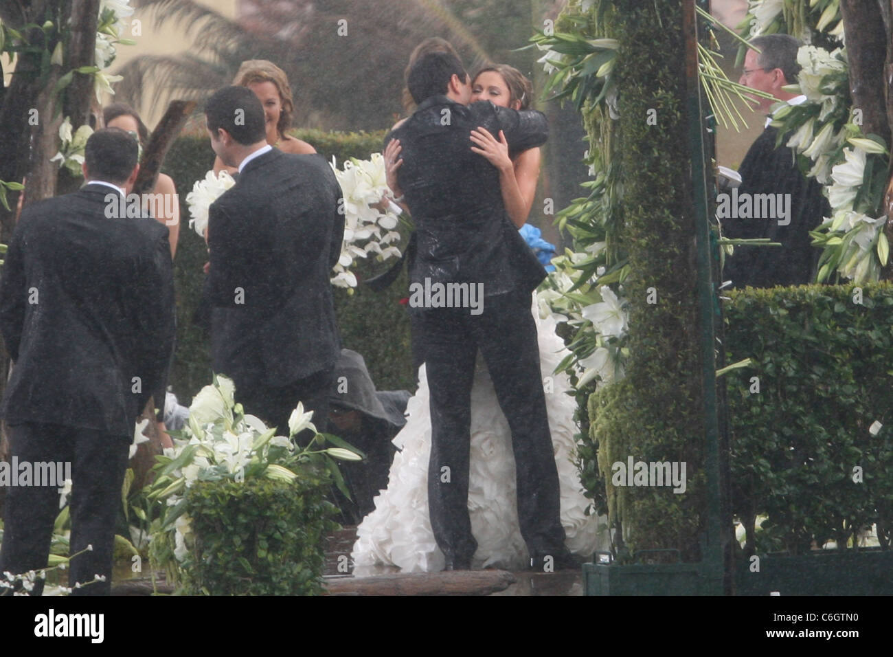 The bachelor wedding of Jason Mesnick and Molly Malaney held at ...