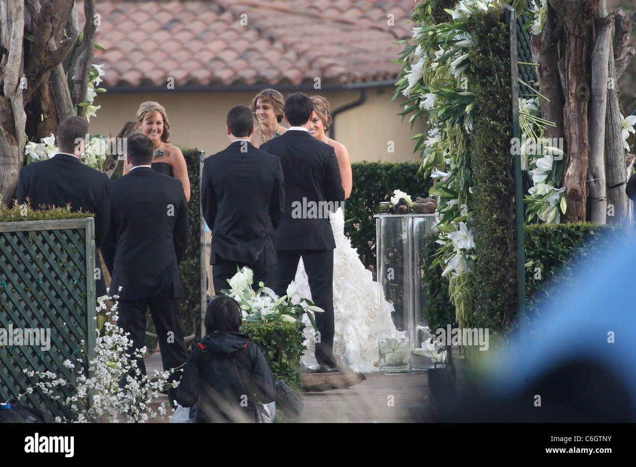 The bachelor wedding of Jason Mesnick and Molly Malaney held at ...