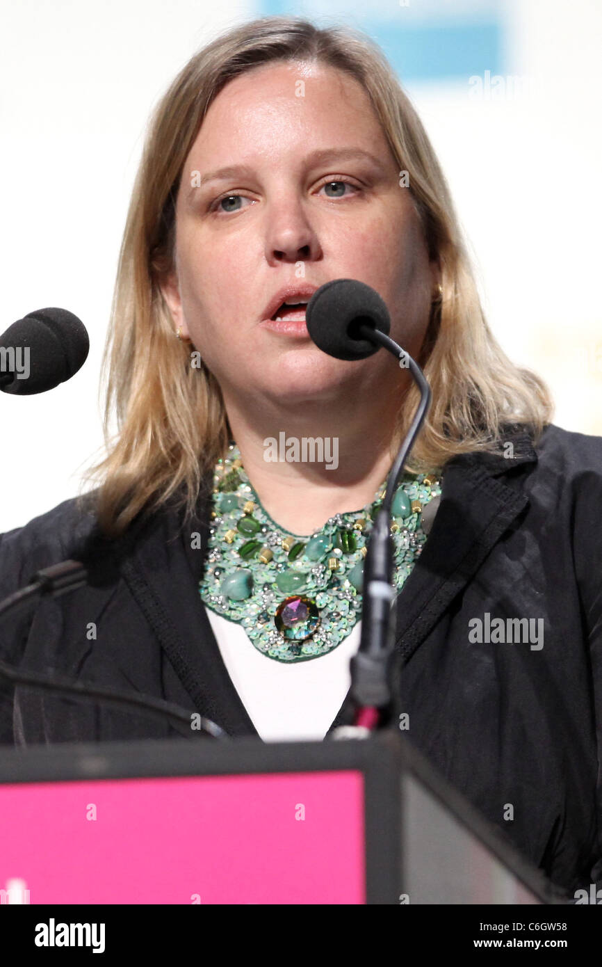 Nancy Schafer Press conference to kick off the 7th Annual TriBeca Film ...