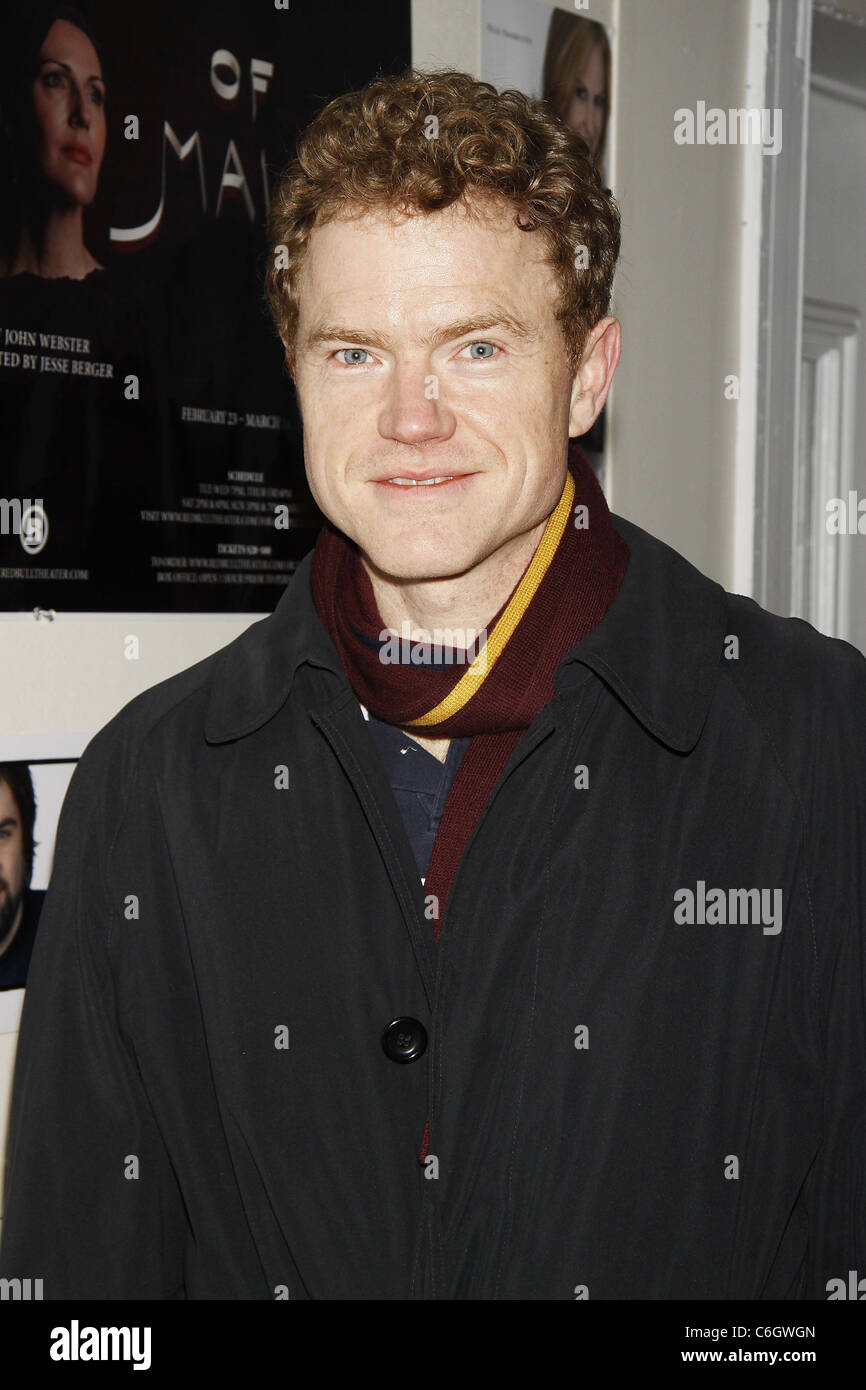 Clark Carmichael opening night of the Off-Broadway revival of 'The ...