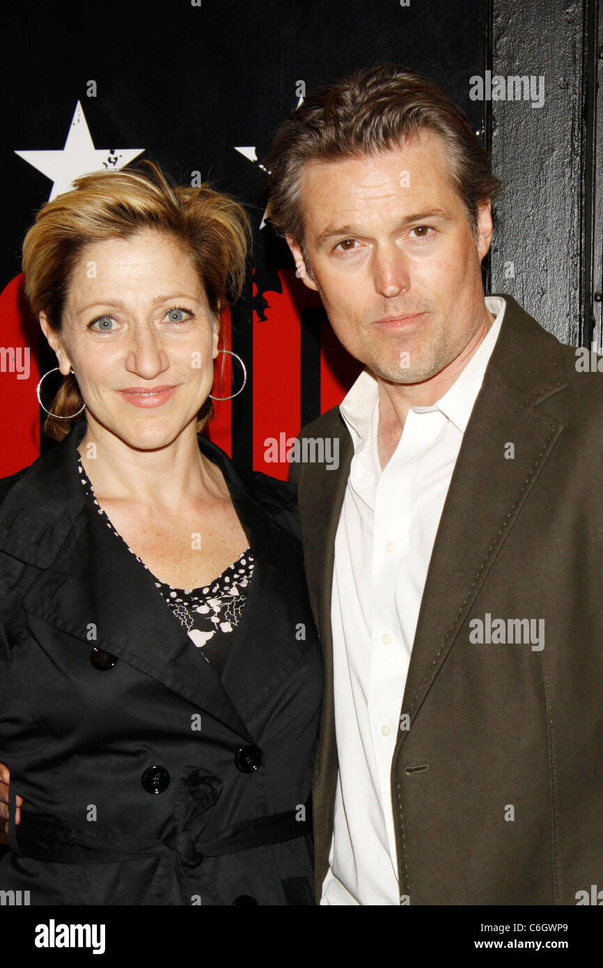 Bill Sage and Edie Falco Opening night of the Broadway musical 'Green Day's American Idiot' held ...