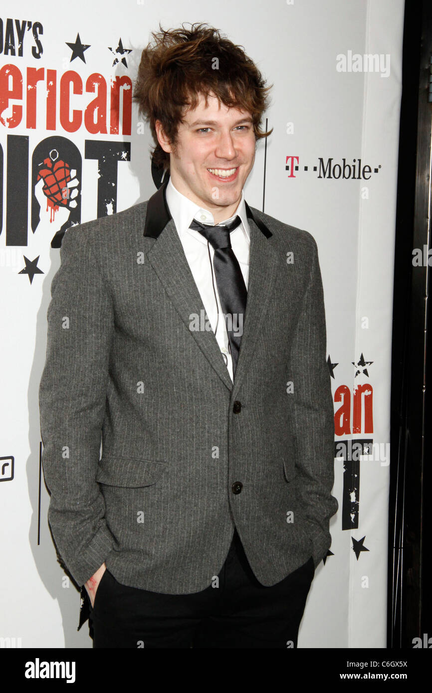 John Gallagher, Jr. The opening night after party for 'Green Day's ...