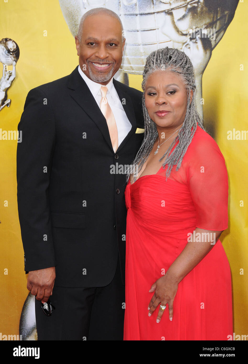 James Pickens Jr and guest 41st NAACP Image Awards at the Shrine ...