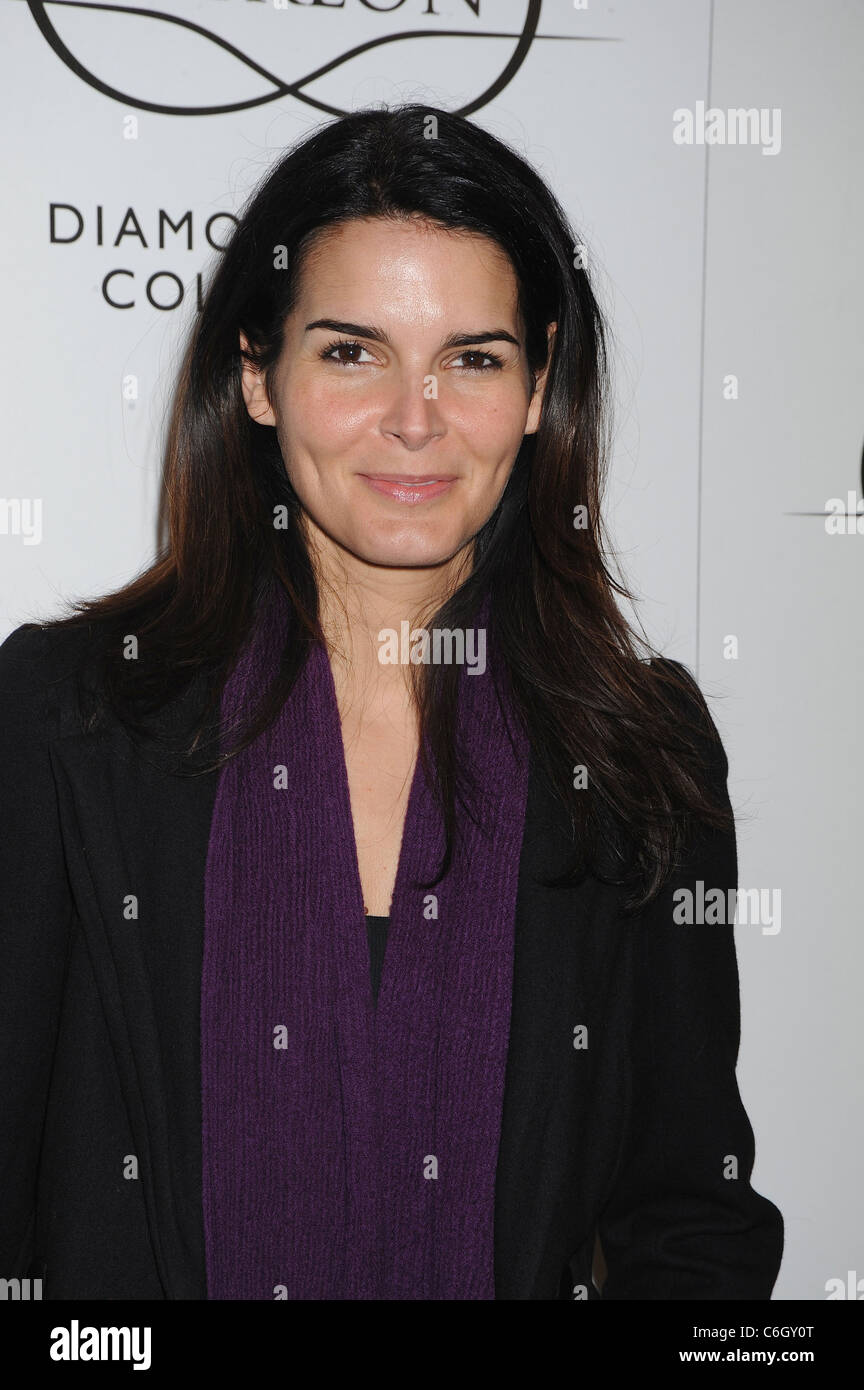 Angie Harmon The Sally Morrison and The Everlon Diamond Knot Collection ...