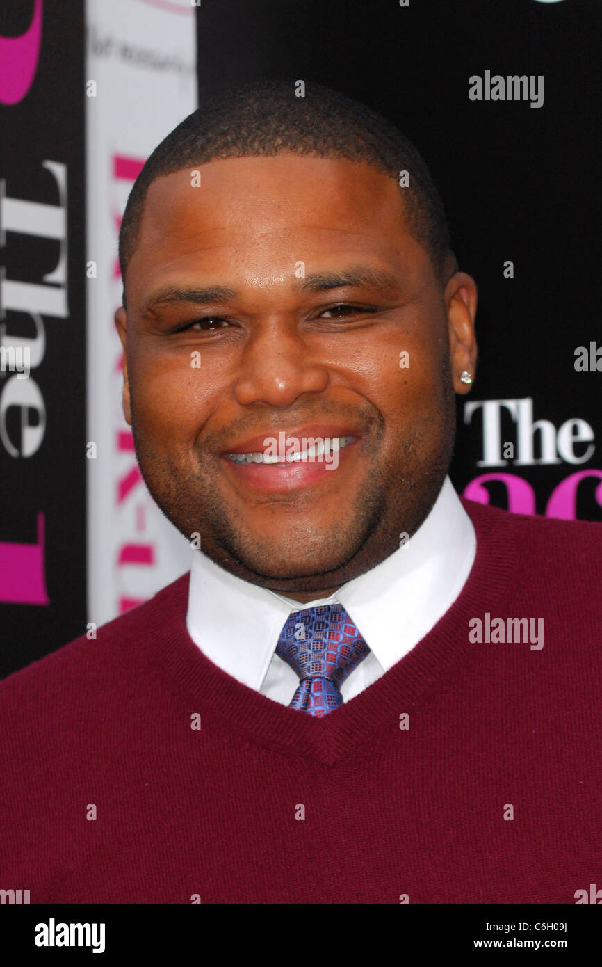 Anthony Anderson Los Angeles premiere of 'The Back-Up Plan' held at ...