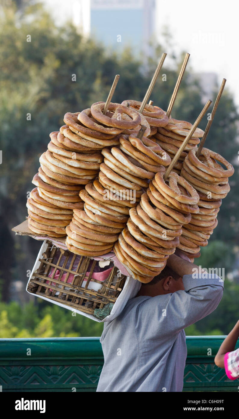 bread seller, Celebration of the Eid al-Fitr, marking the end of ...
