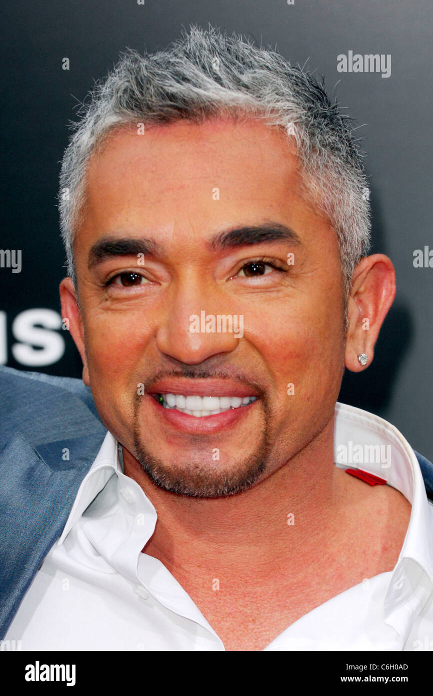 Cesar Millan Los Angeles premiere of 'The Back-Up Plan' held at Regency ...