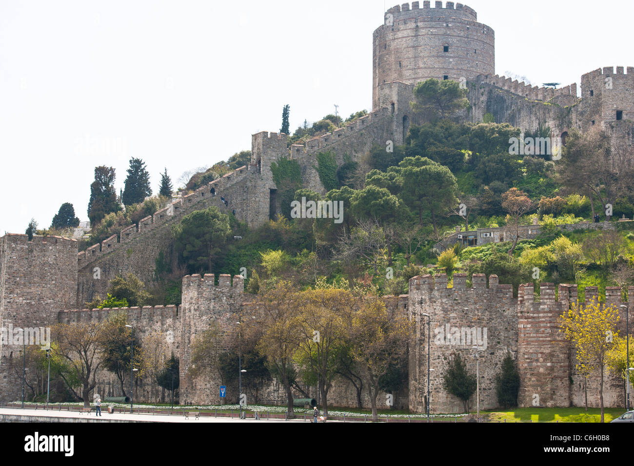 The Rumeli Castle,built by the Ottomans in just 3 months in 1452 to ...