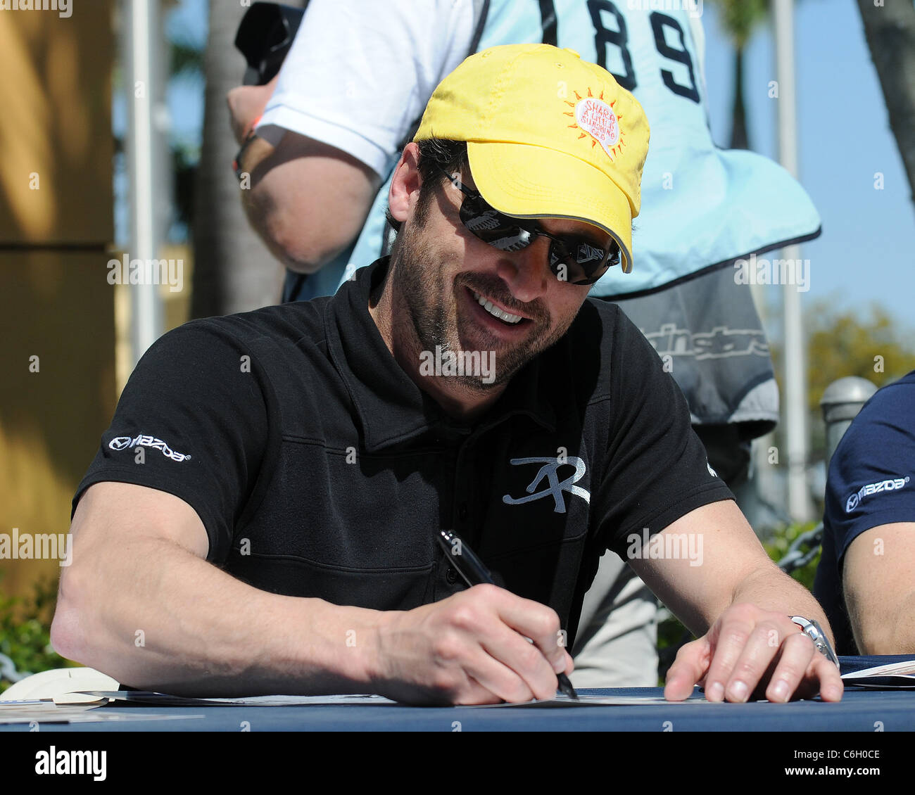 Patrick Dempsey prior to the Miami Grand Prix on March 6th, 2010 ...