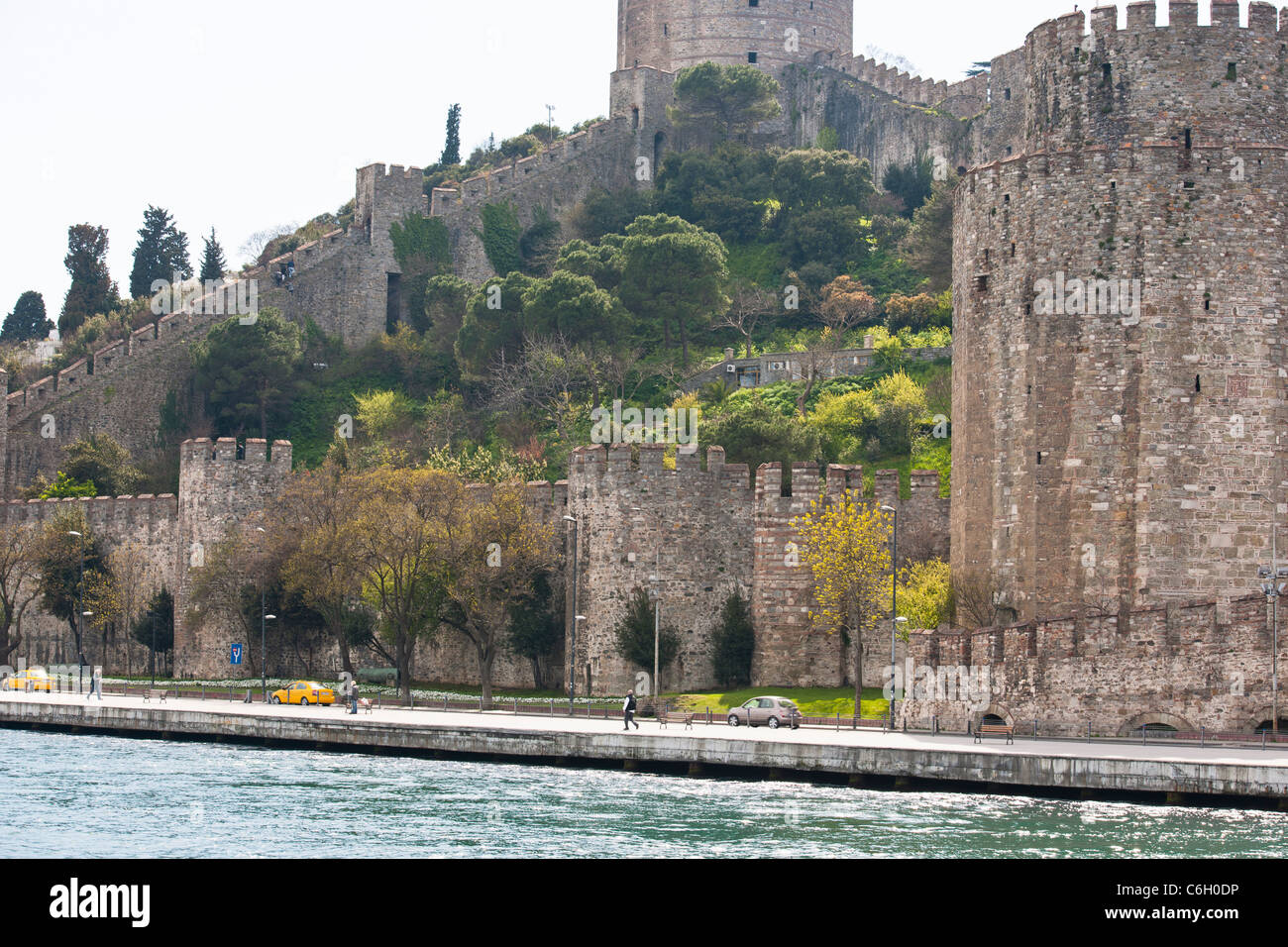 The Rumeli Castle,built by the Ottomans in just 3 months in 1452 to ...