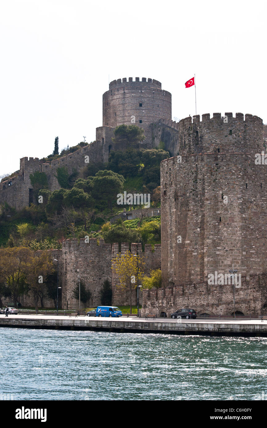 The Rumeli Castle,built by the Ottomans in just 3 months in 1452 to ...