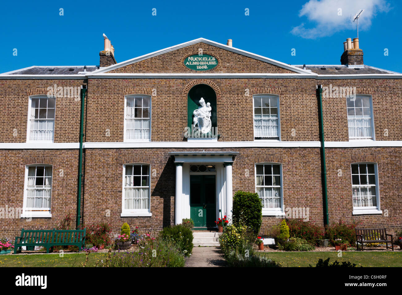 Nuckell's Almshouse at St Peter's, near Broadstairs, in Kent, England ...