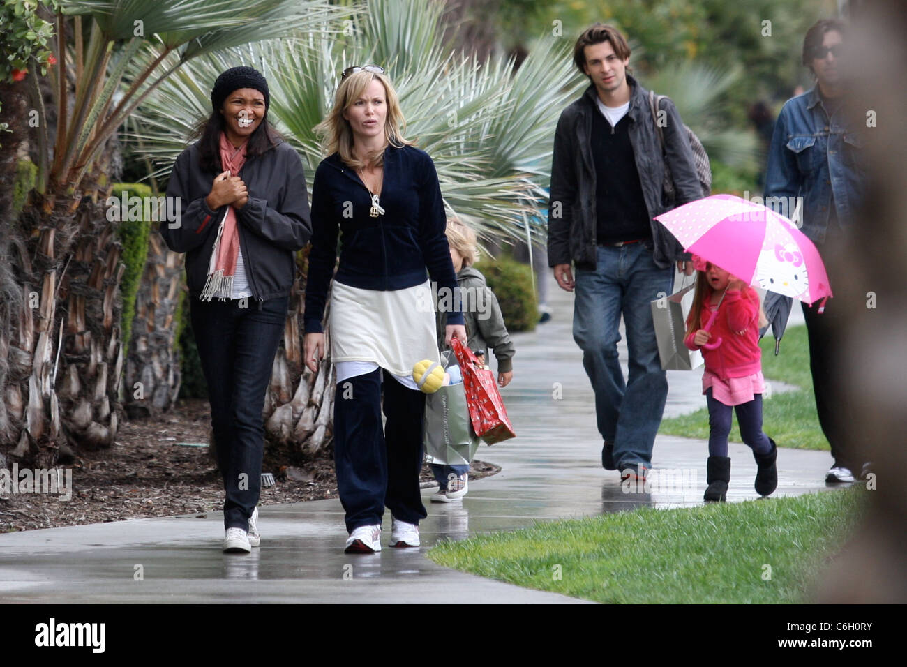 Amanda Holden, husband Chris Hughes and daughter Alexa Hughes out ...