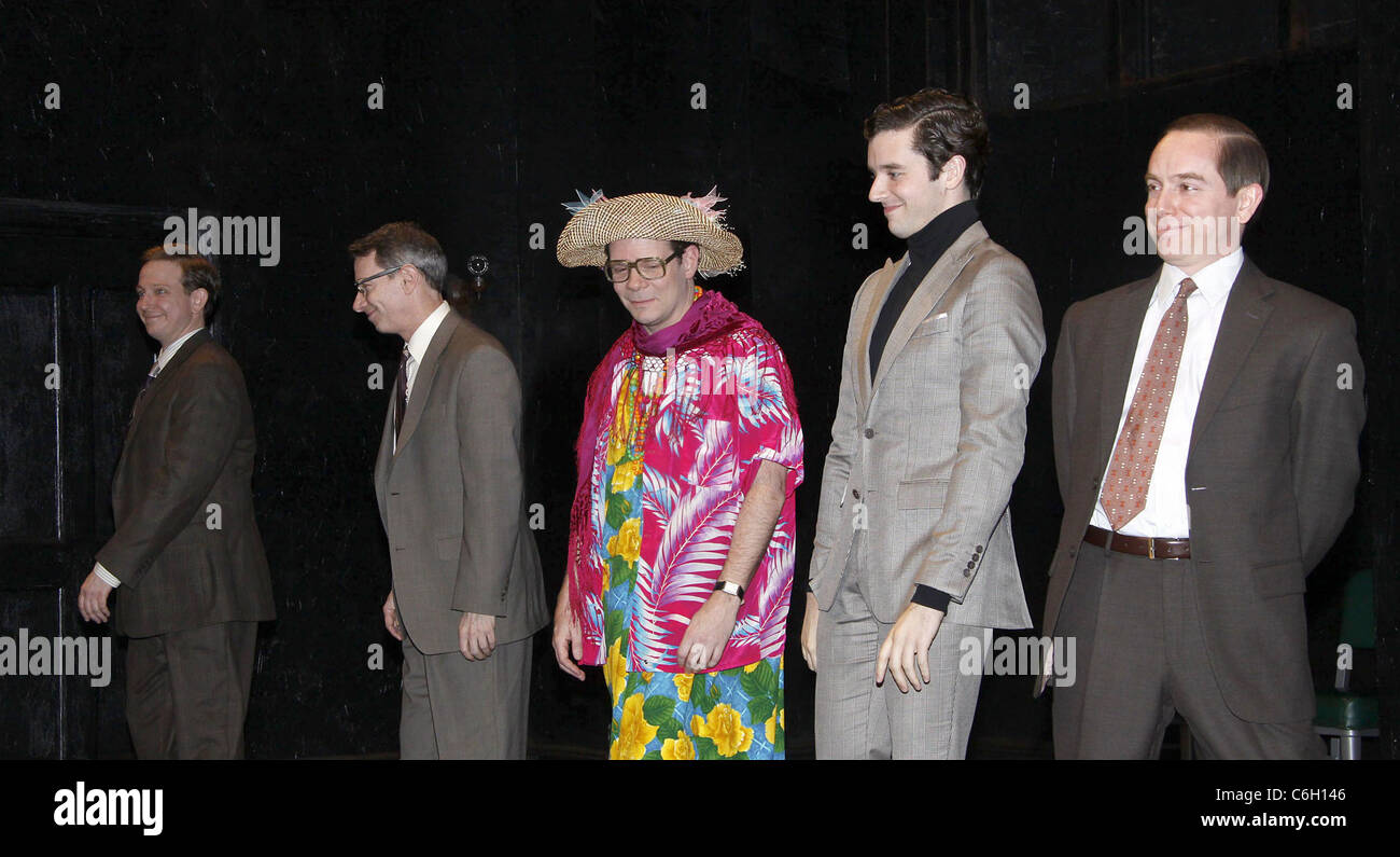 Matthew Schneck, Arnie Burton, Thomas Jay Ryan, Michael Urie, and Sam ...