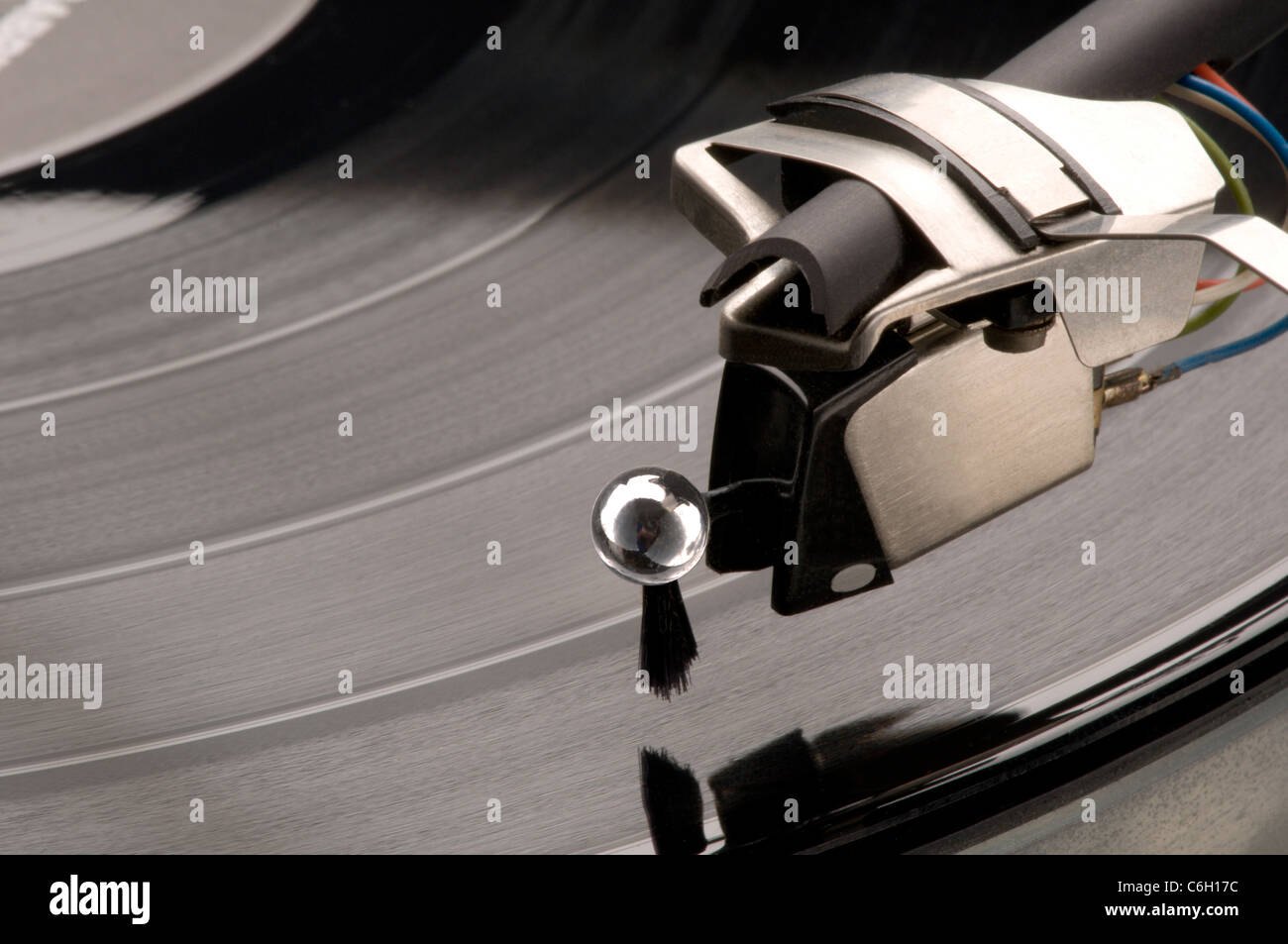 turntable and tone arm Stock Photo - Alamy