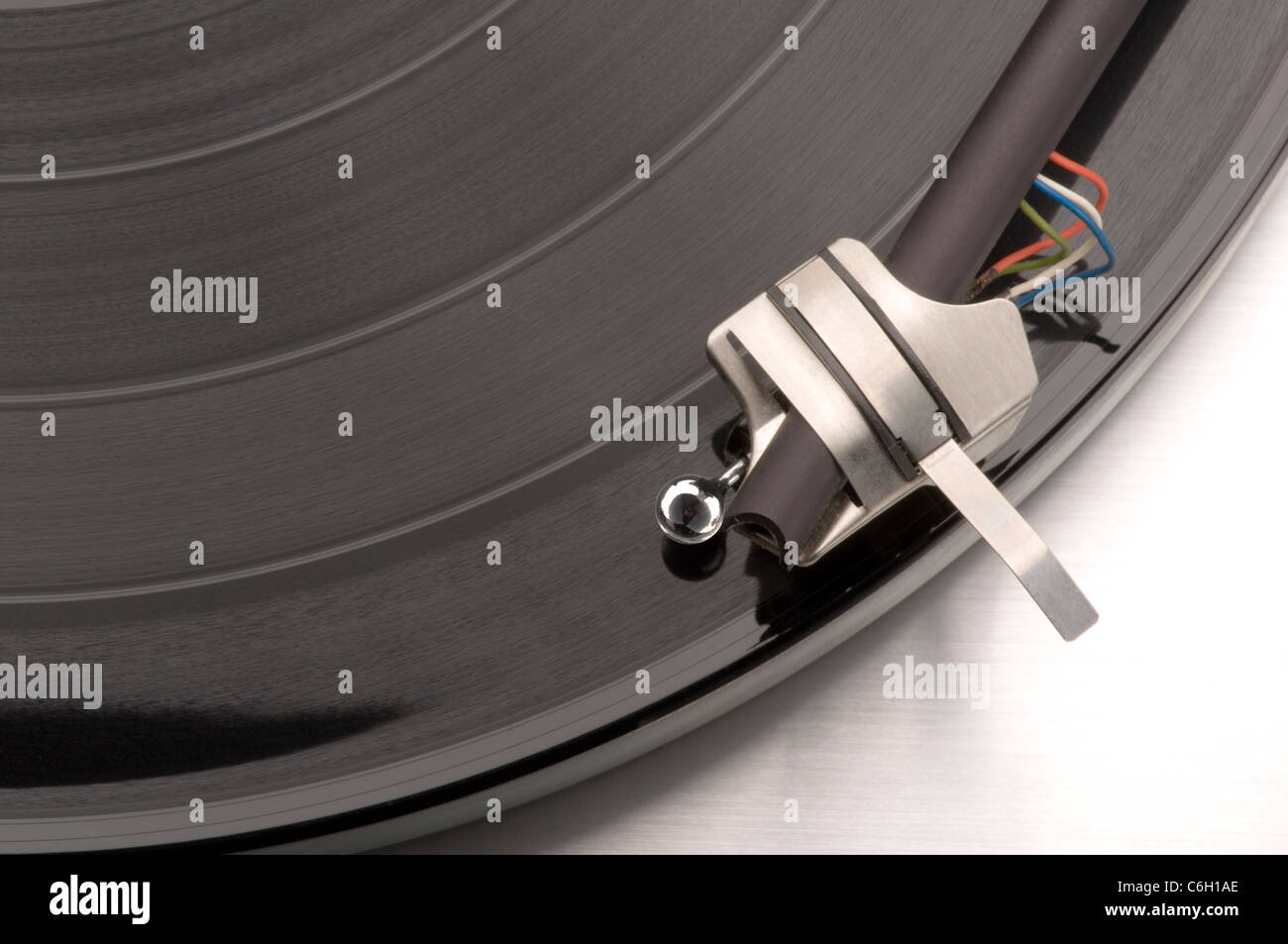 turntable and tone arm Stock Photo - Alamy