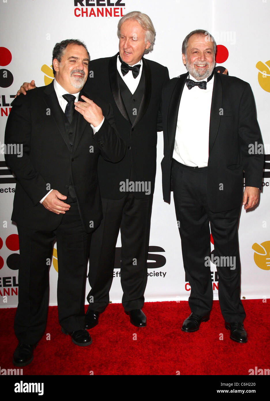 Jon Landau, James Cameron and Joe Letteri 8th Annual VES Awards held at ...