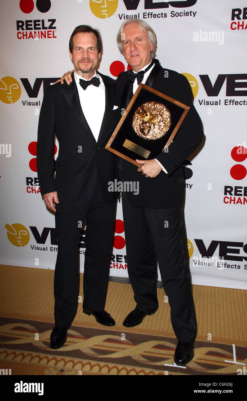 Bill Paxton and James Cameron 8th Annual VES Awards held at The Hyatt ...
