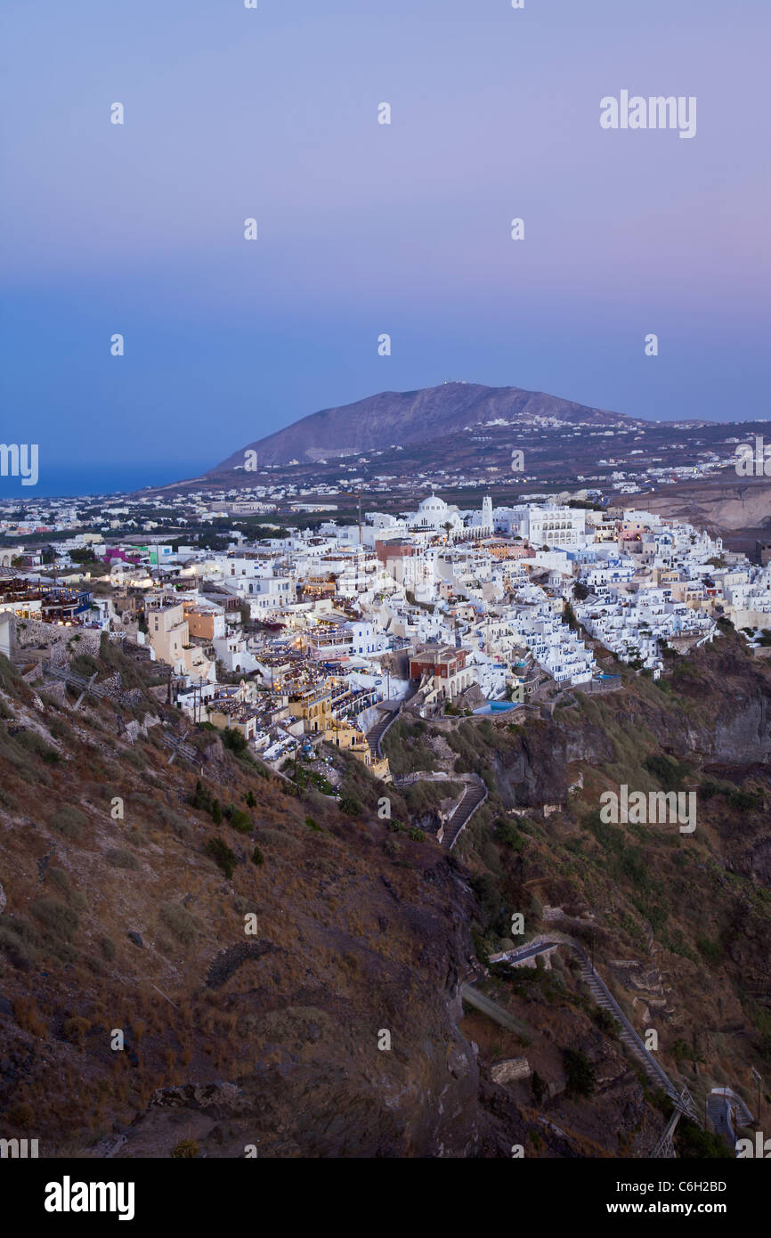 Fira main town santorini greece hi-res stock photography and images - Alamy