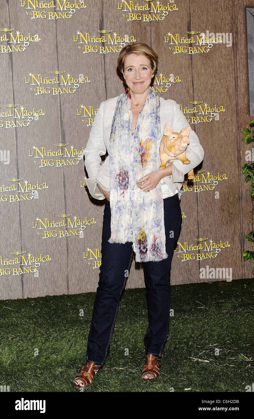 Emma Thompson 'Nanny McPhee and the Big Bang' Photocall in Madrid ...