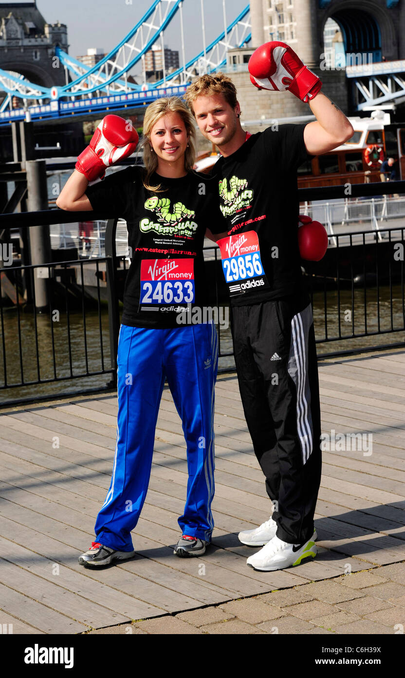 Holly Branson and Sam Branson Photocall for the 2010 Virgin London ...
