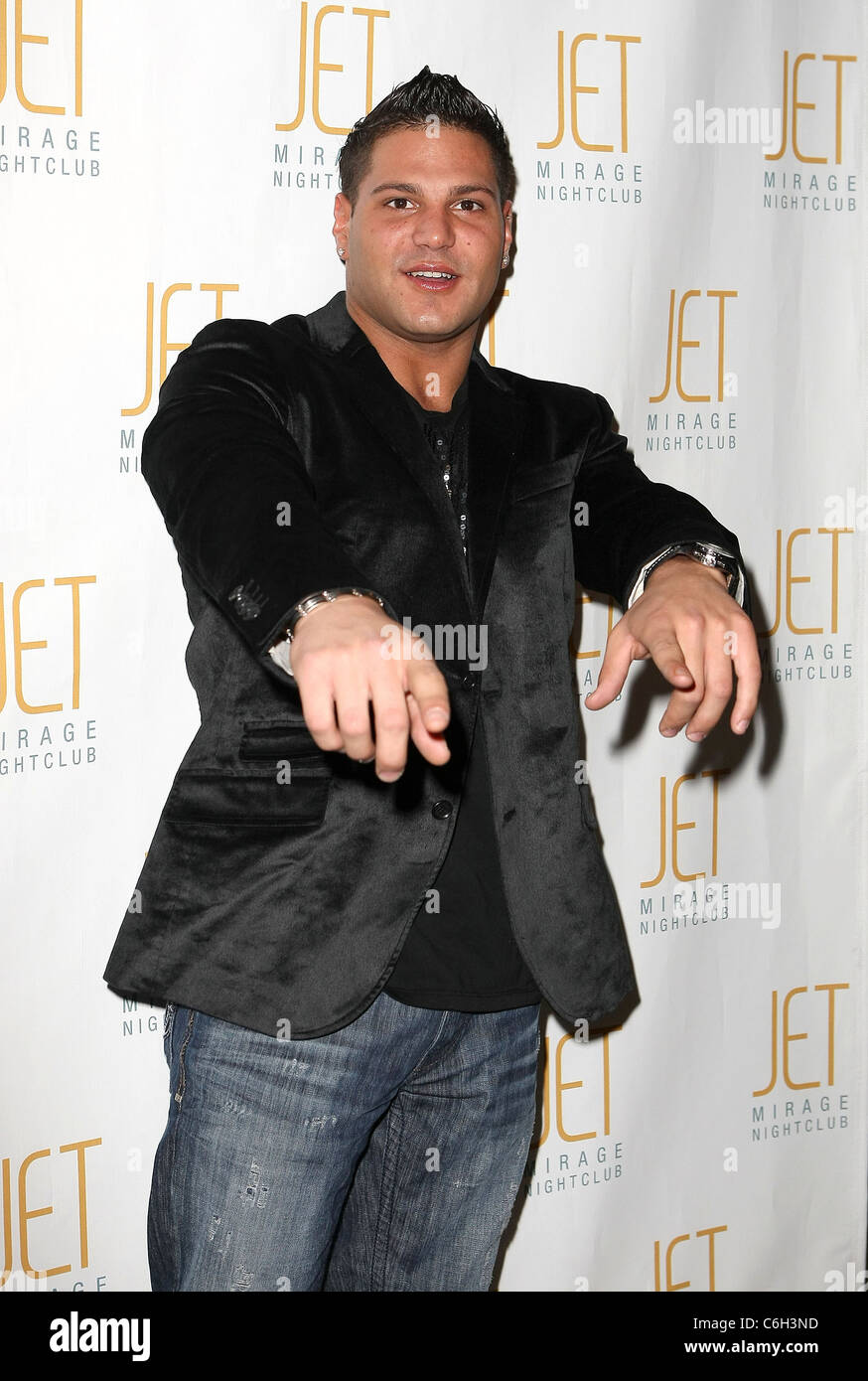 Ronnie magro jet mirage nightclub hi-res stock photography and images ...