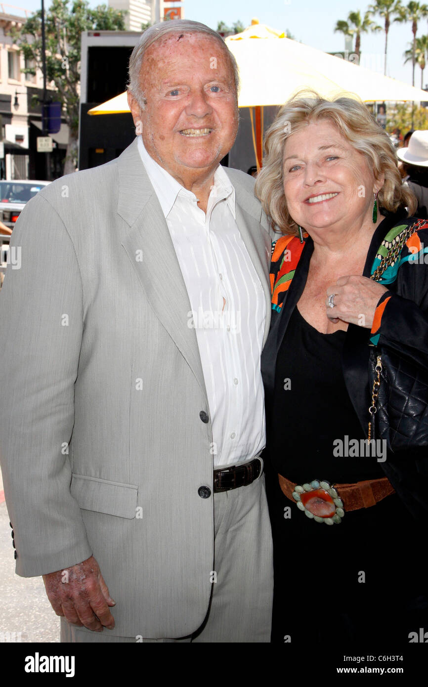 Dick Van Patten and Patty Van Patten at the ceremony Mel Brooks is ...