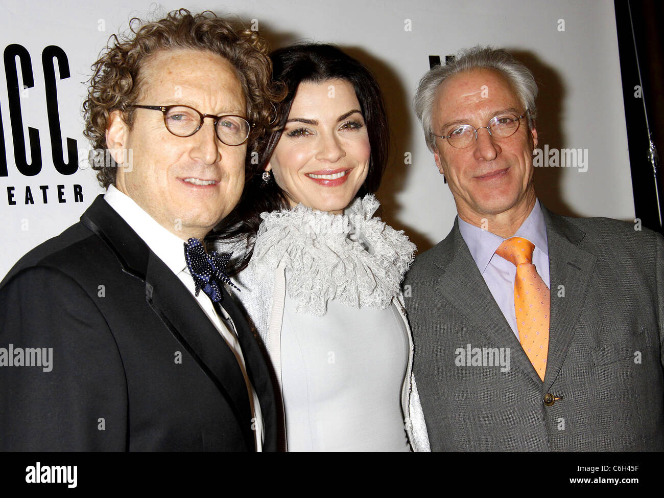 Bernard Telsey, Julianna Margulies, and Robert LuPone attends MCC ...