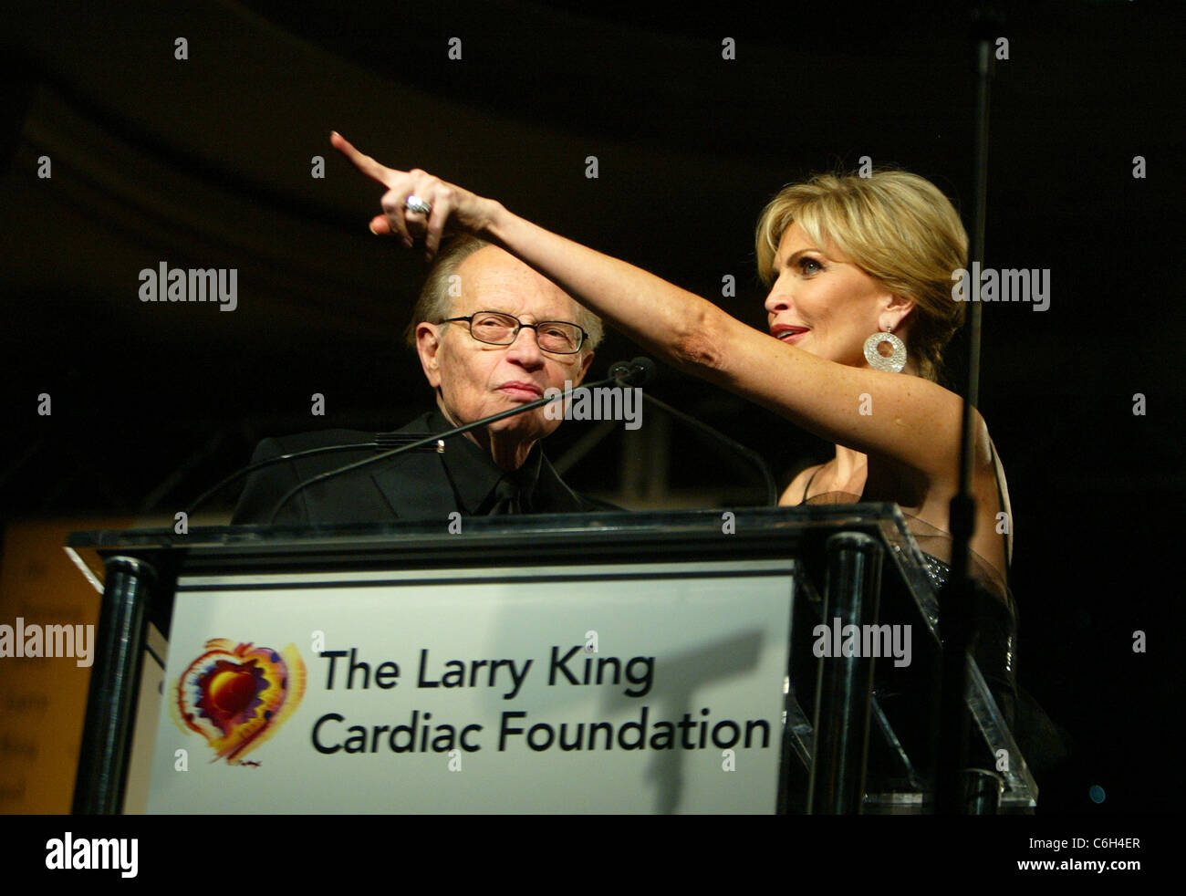 Larry and Shawn King Larry King and Shawn Southwick-King host their ...