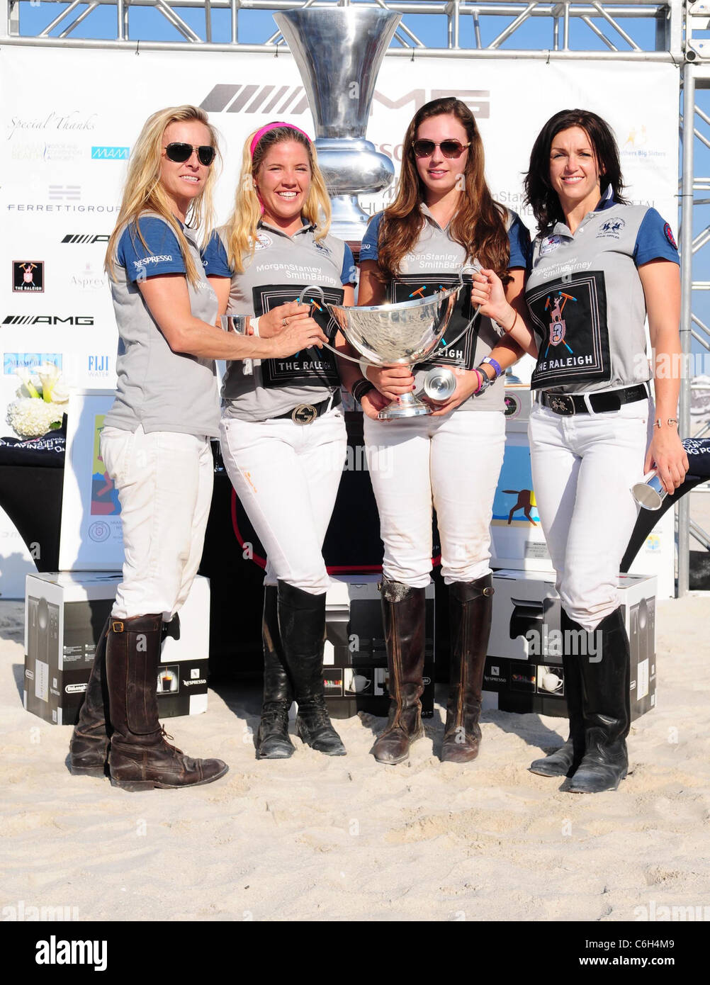 Morgan Stanley Polo players: Cecelia Cochram, Jackie Jolie, Isabella ...