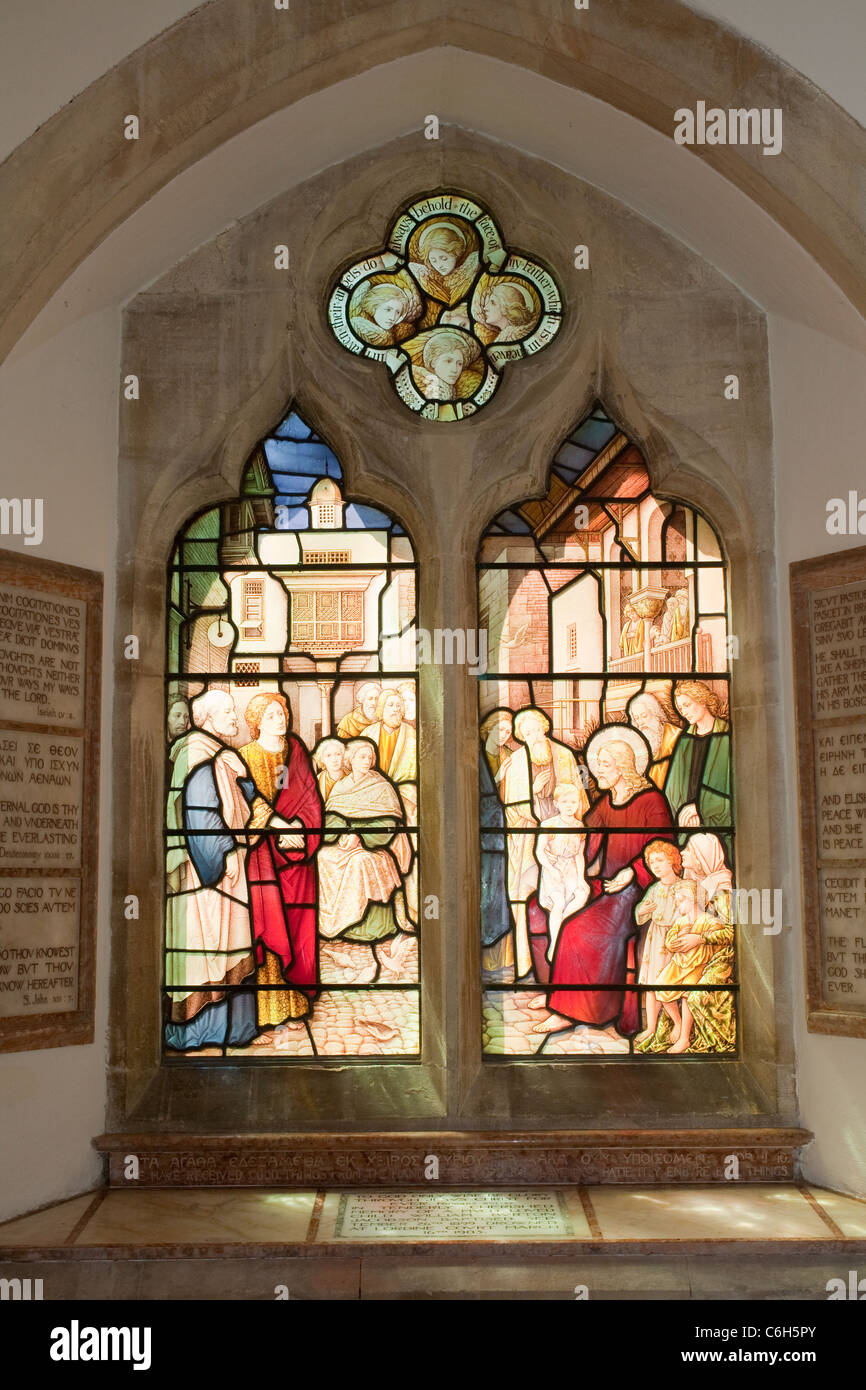 Stained Glass Window, South Aisle, St. James Church, Ewhurst Green ...