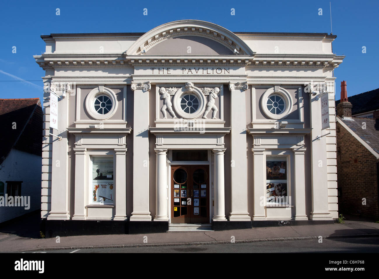 Hailsham. The Pavilion. South East Facade. East Sussex, England, UK ...