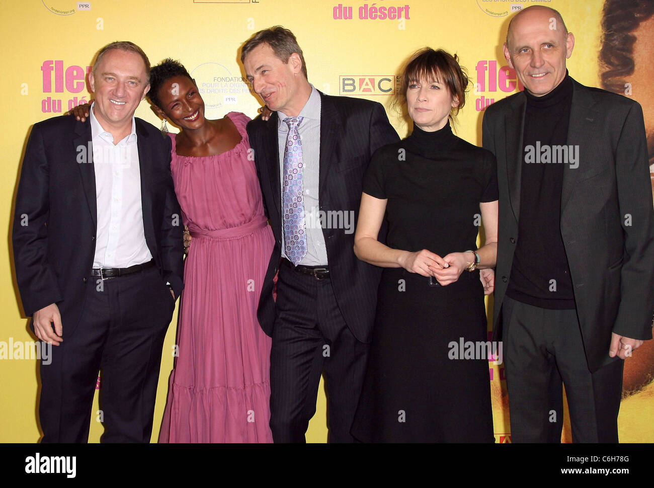 Francois-Henri Pinault, Waris Dirie, Roch Lener, film director Sherry ...