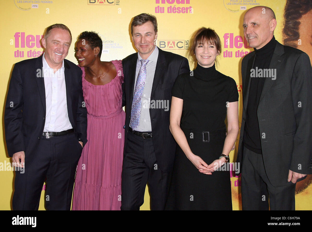 Francois-Henri Pinault, Waris Dirie, Roch Lener, film director Sherry ...