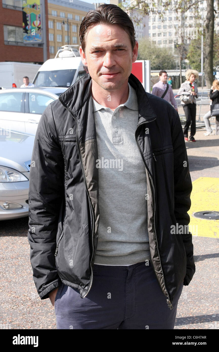 Dougray Scott outside the ITV studios London, England - 27.04.10 Stock ...